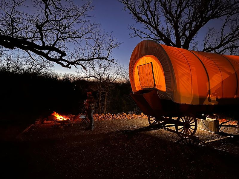 This glamping resort in Saluda, North Carolina has rare blue ghost ...