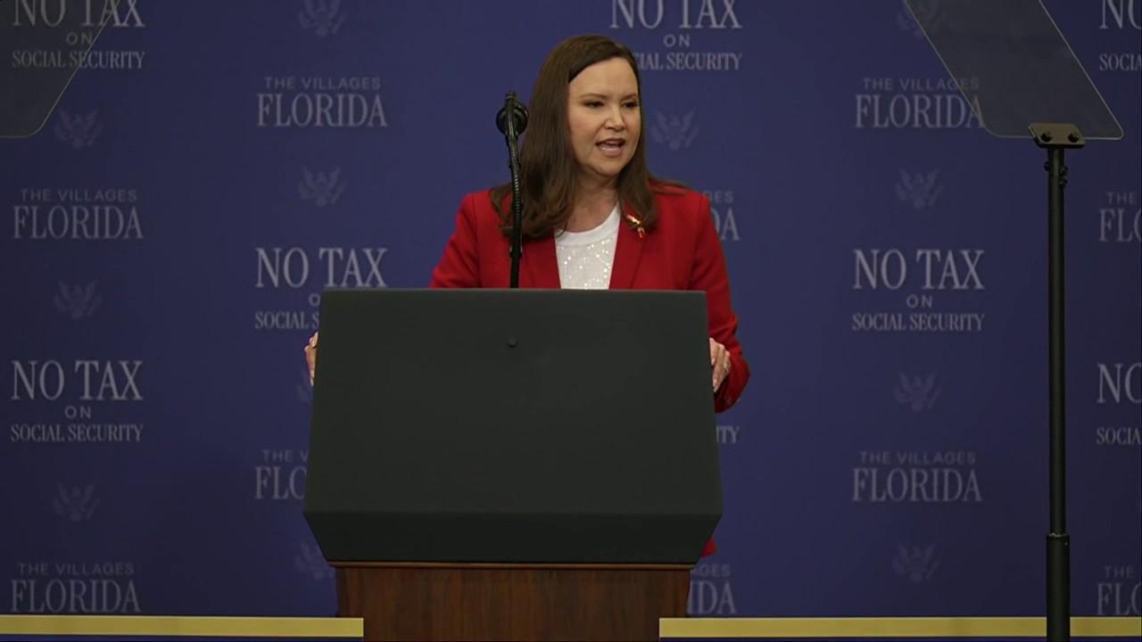 Sen. Ashley Moody at Trump event | Full speech