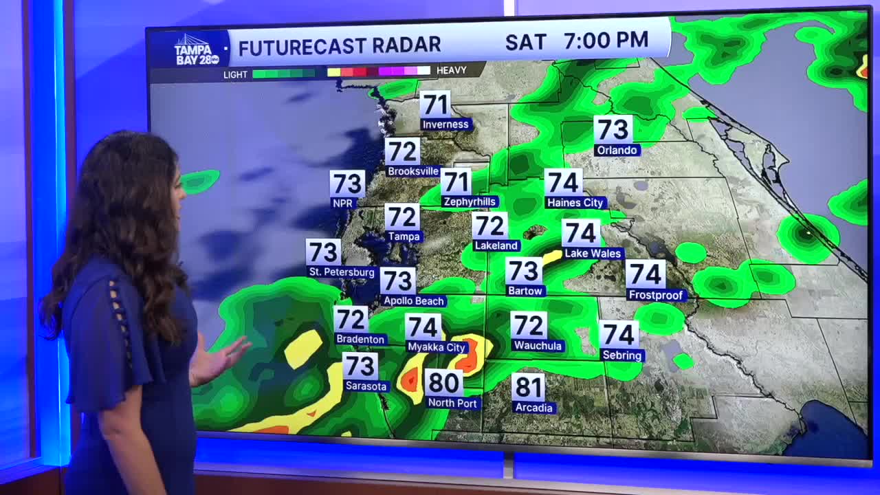 Forecast midday May 1