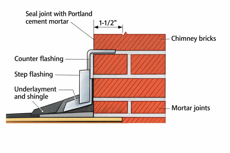 Roof flashing done right