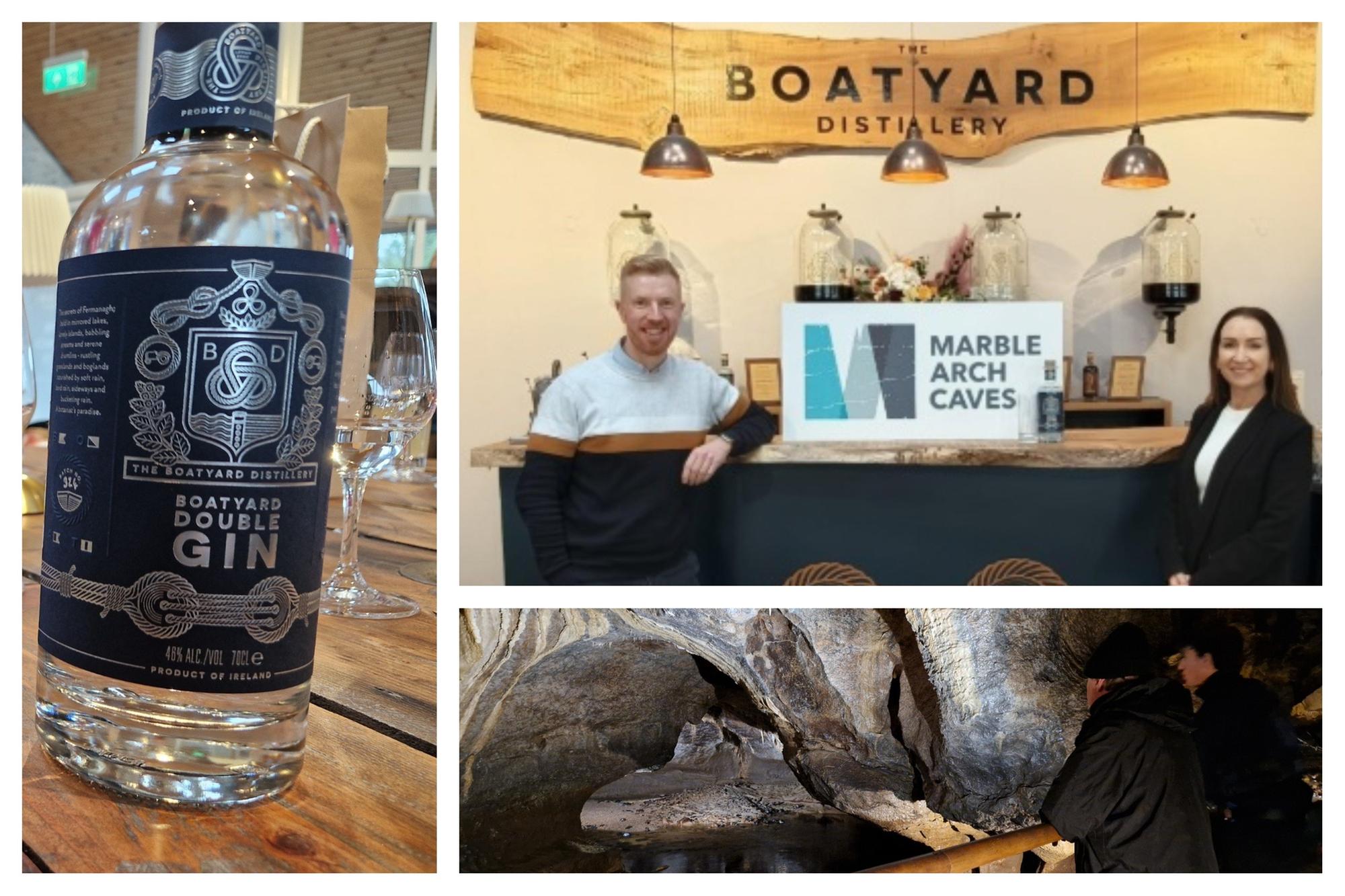 I tried the Marble Arch Caves and Boatyard Distillery visitor ...