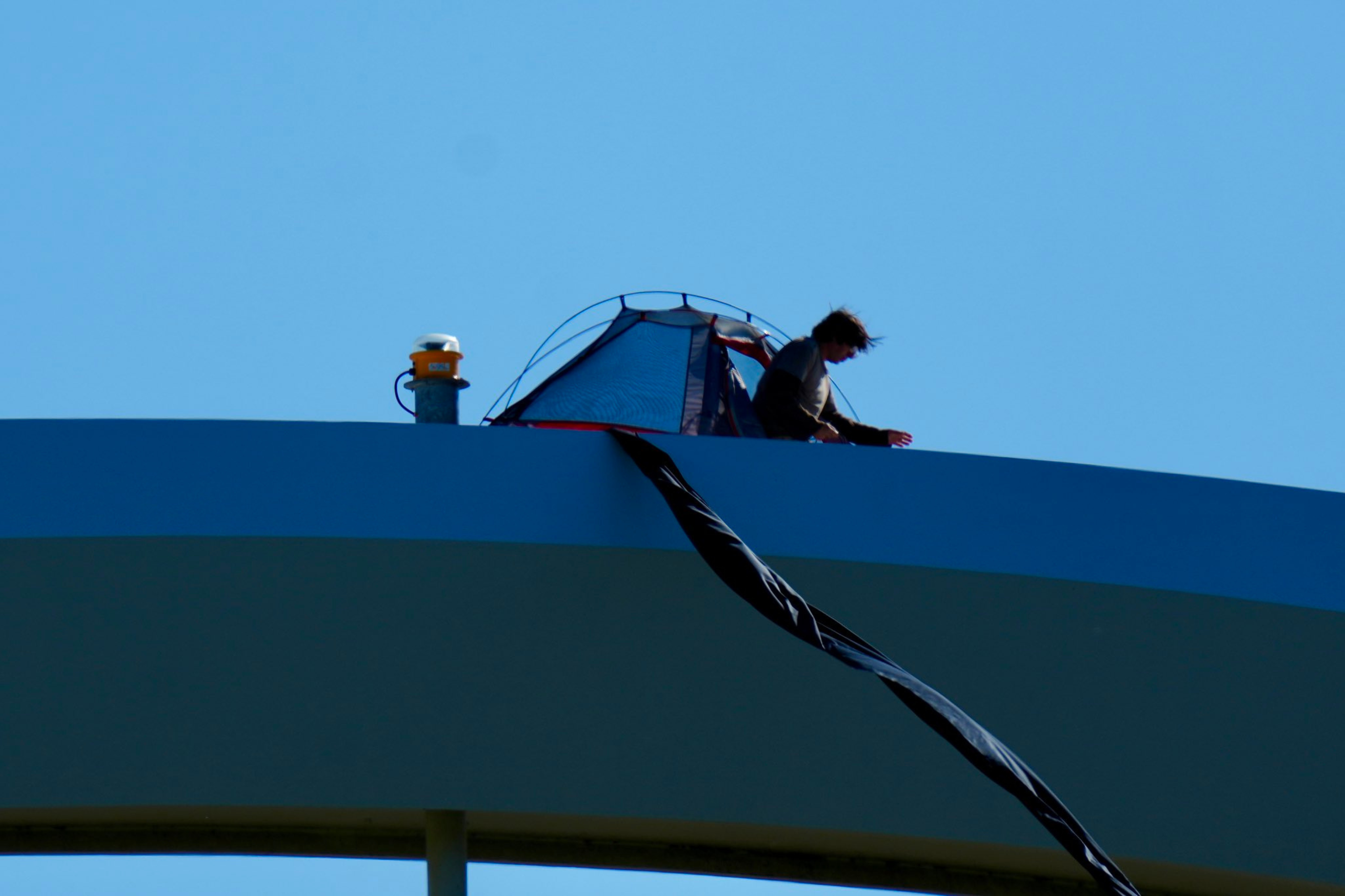 Person on top of Frederick Douglass Memorial Bridge in DC: What to know
