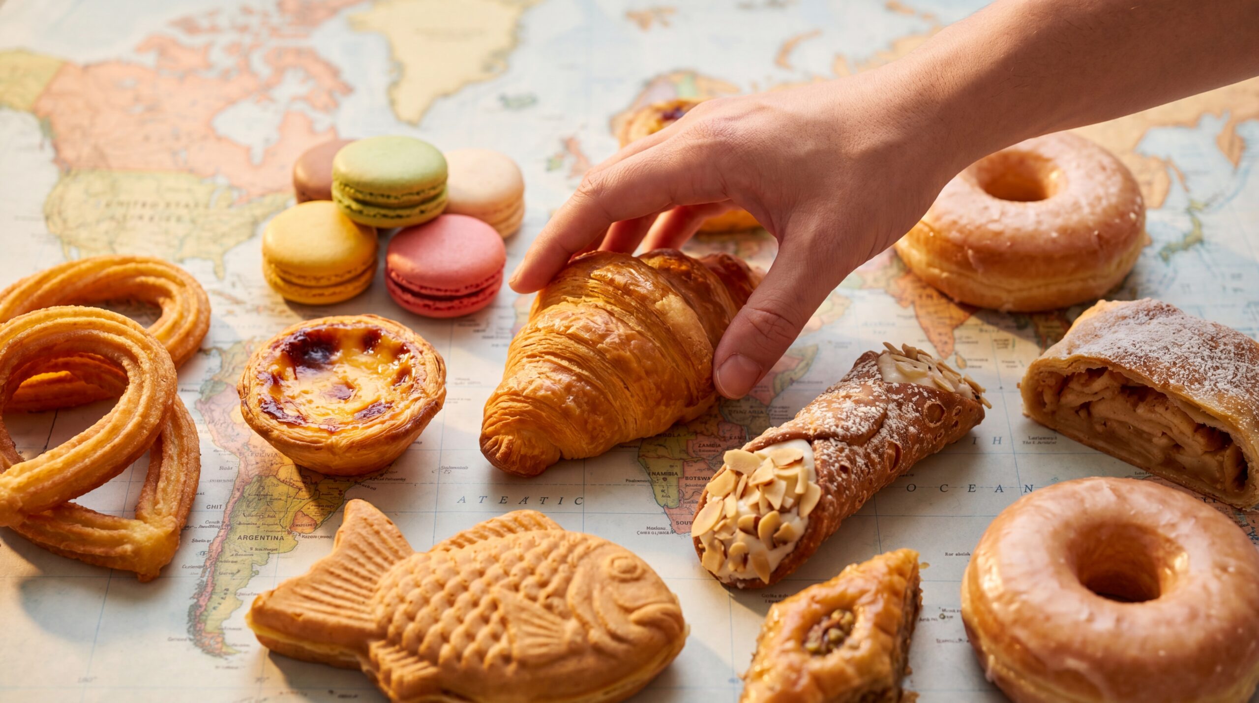 Around the world in 9 sweet pastries