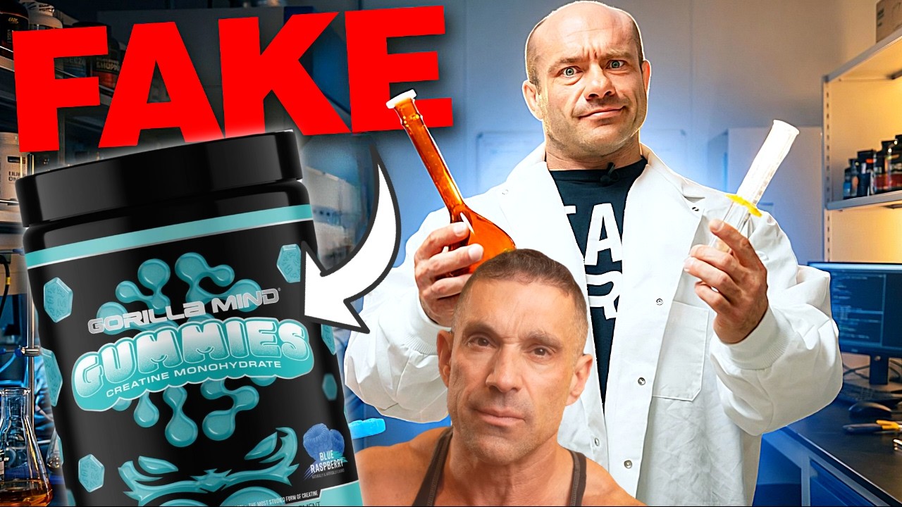 We took down Derek's fake creatine gummies