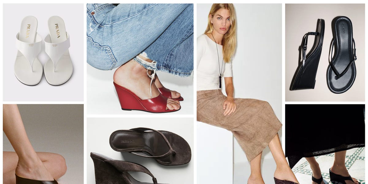 Wedge sandals make major comeback for summer 2026