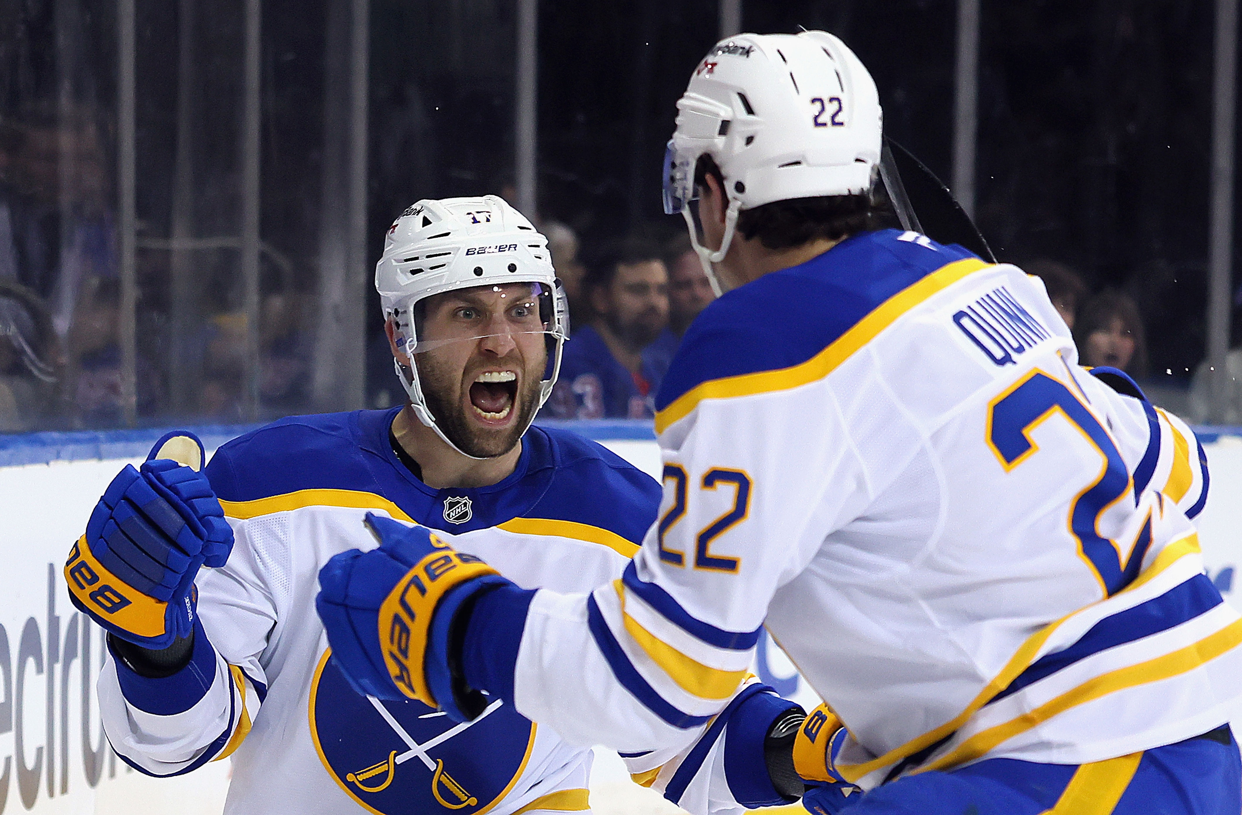 Buffalo Sabres make history with playoff win over Boston Bruins