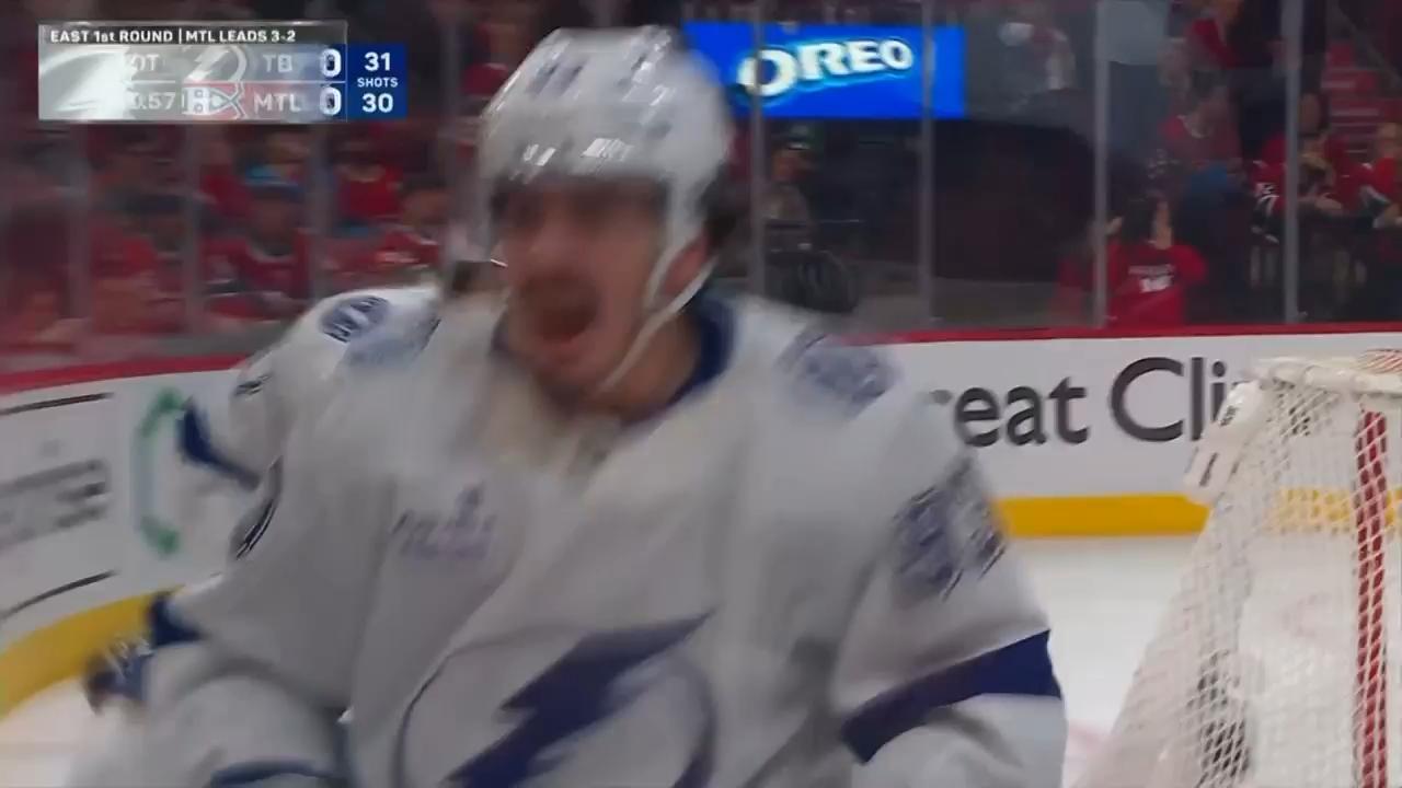 Goncalves scores in OT, Lightning force Game 7 against Canadiens