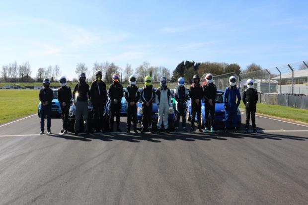 Students capture high-speed action at Castle Combe