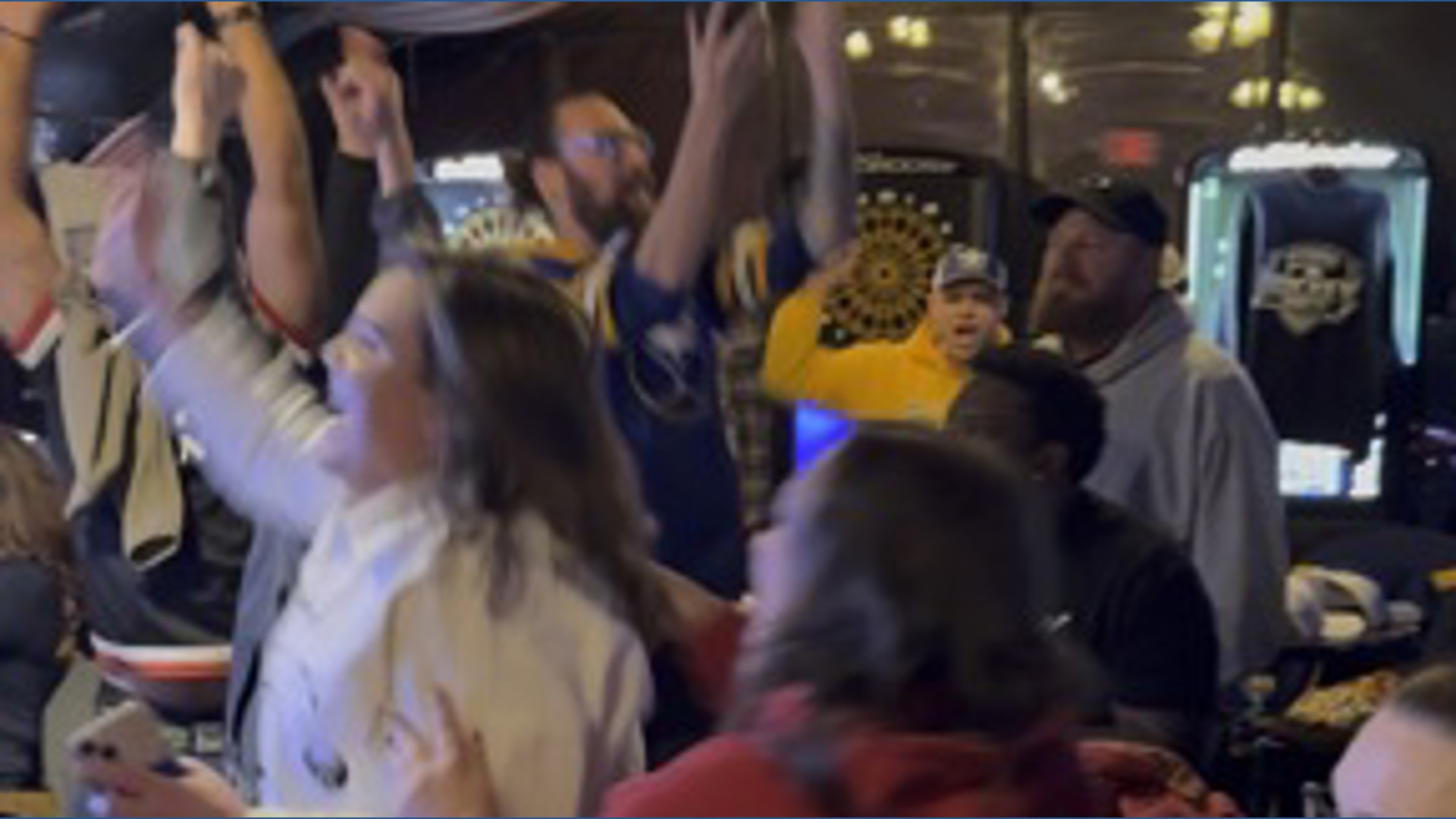 Fans react to the Sabres moving on to the 2nd round of the playoffs