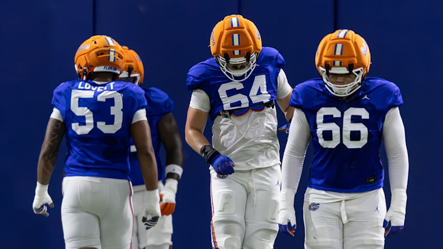 Predicting the Florida Gators' starting offensive line after 2026 ...
