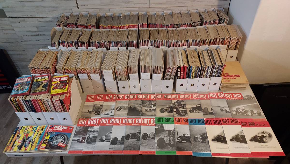 Rare complete Hot Rod magazine archive listed after 25-year hunt