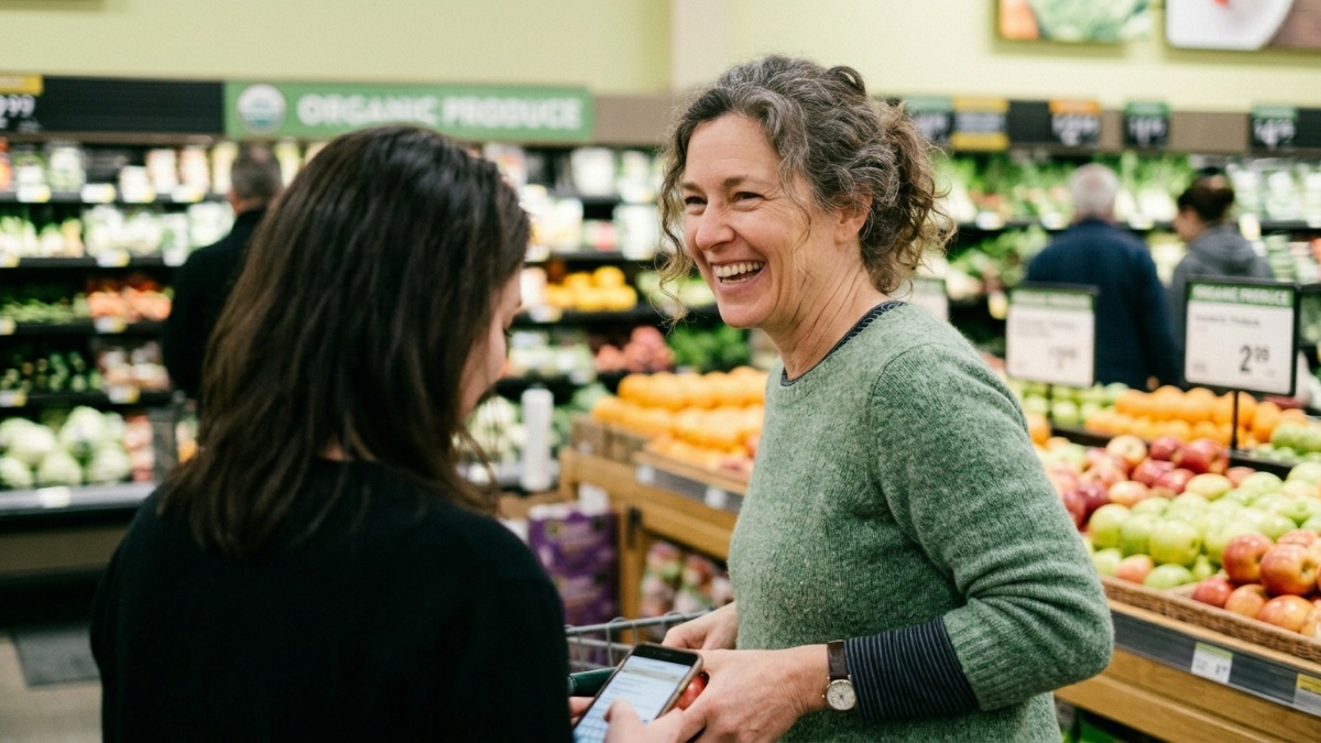 The women who see their ex at the grocery store and smile first have ...