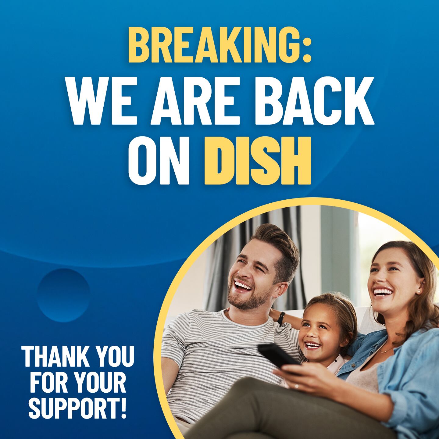 WILX is back on DISH Network