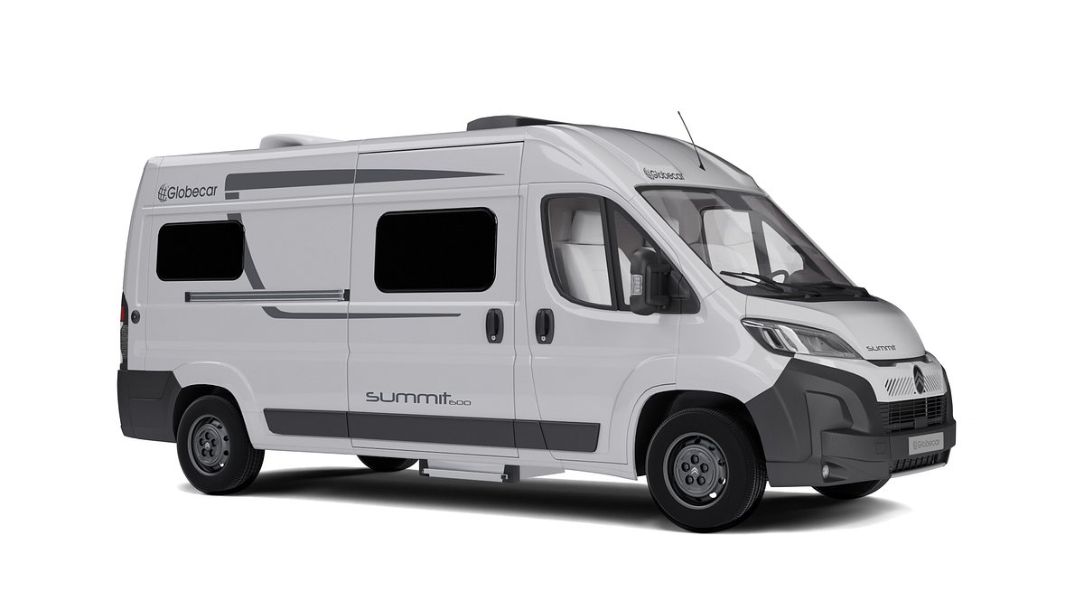 Globecar Summit 600: Alles zum Standard-Grundriss mit Schwenkbad