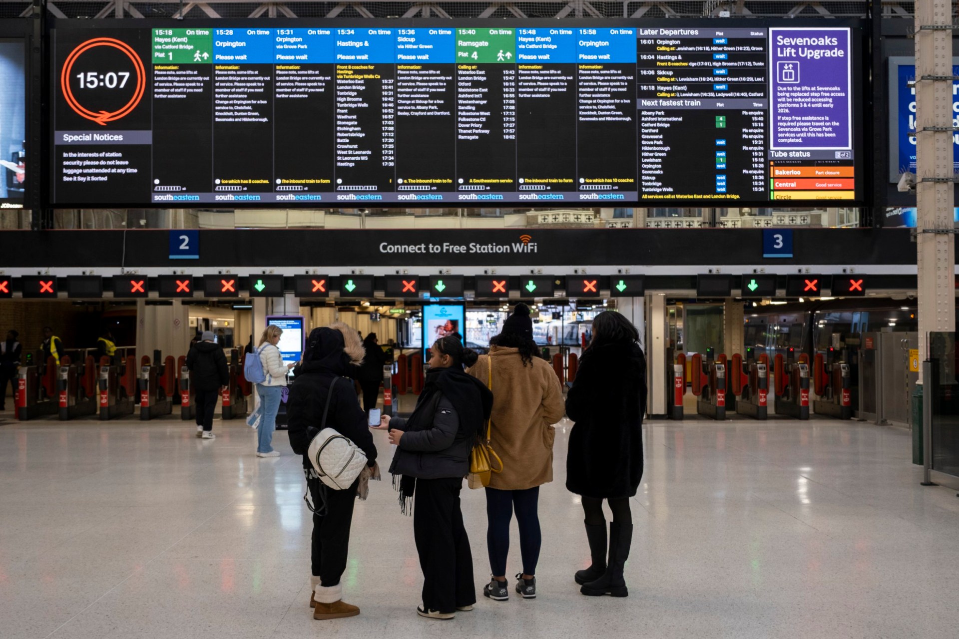 Major London train station closed on May bank holiday