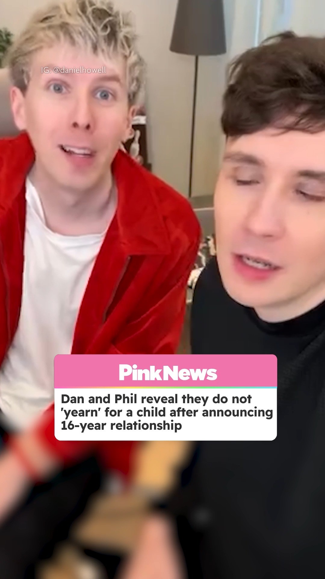 Dan and Phil talk about wanting kids after confirming 16-year romance