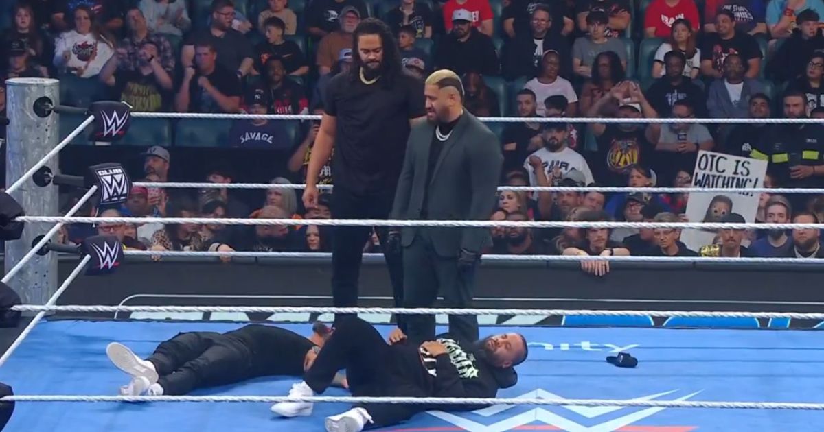 Solo Sikoa sends warning to Roman Reigns after Usos attack on WWE SmackDown
