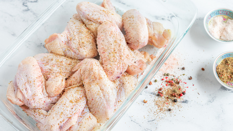 Crispy baked chicken wings recipe