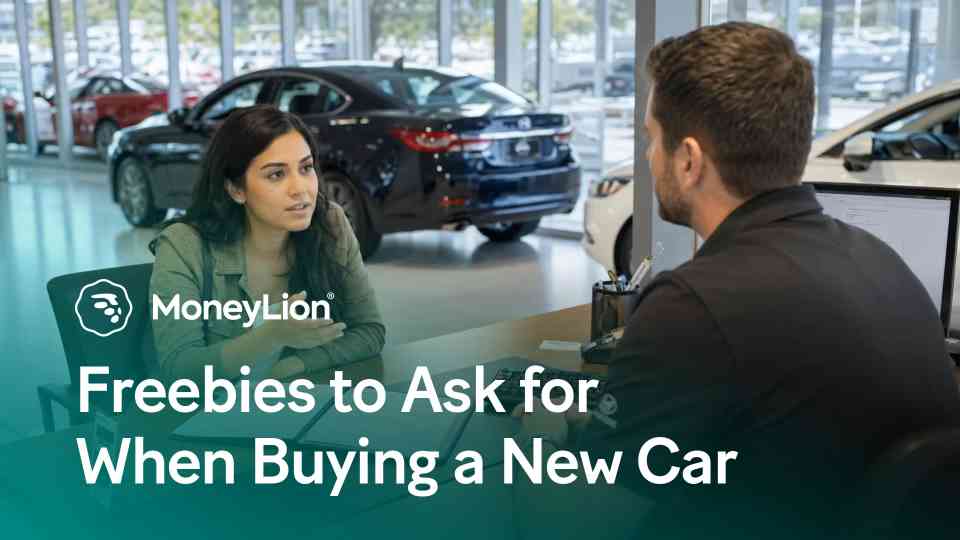 Freebies to ask for when buying a new car