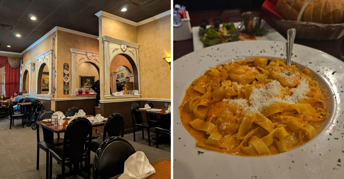 This old-school Italian restaurant in Texas feels like time stands still