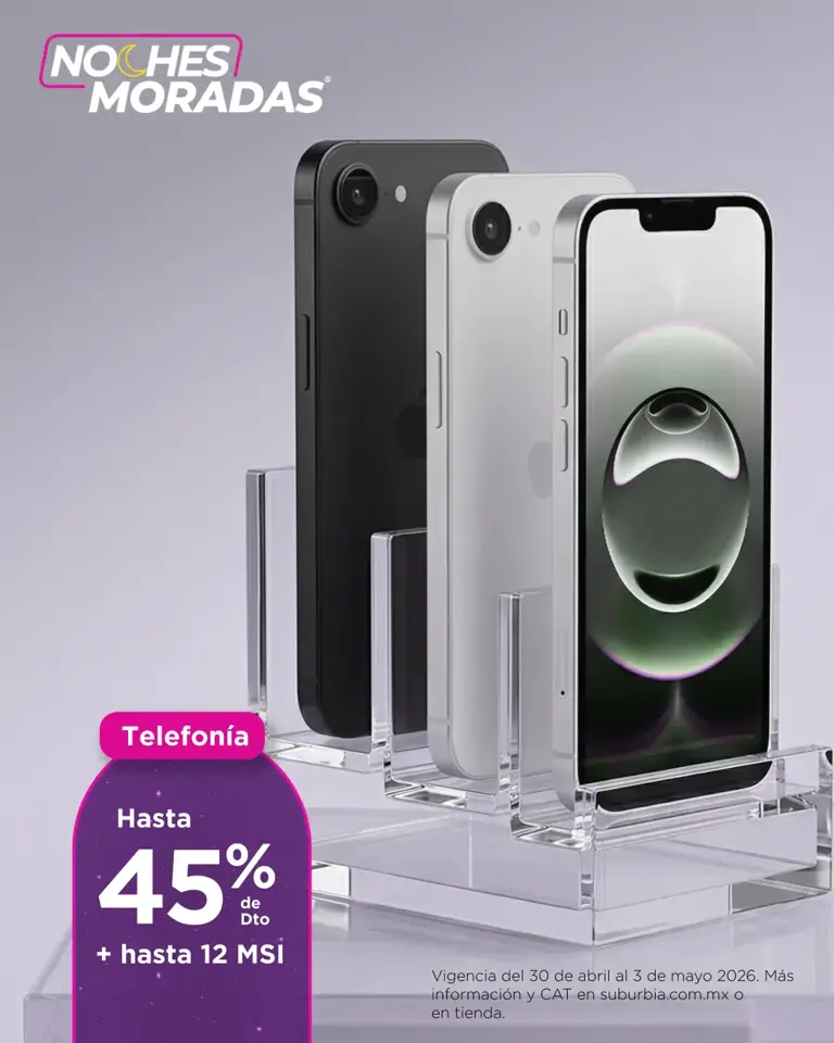 Suburbia celebra sus Noches Moradas 2026 con grandes ofertas y promociones
