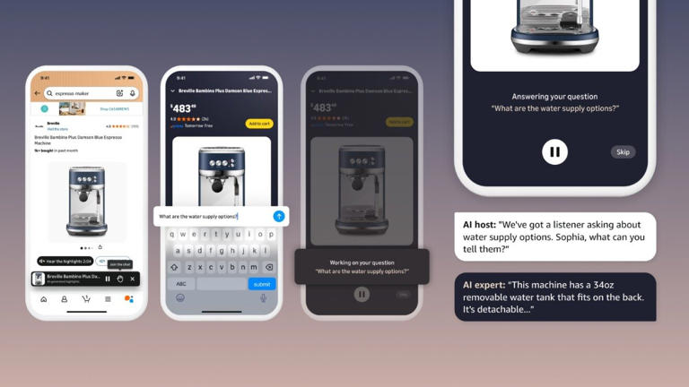 Amazon’s new AI shopping podcasts are going off the rails
