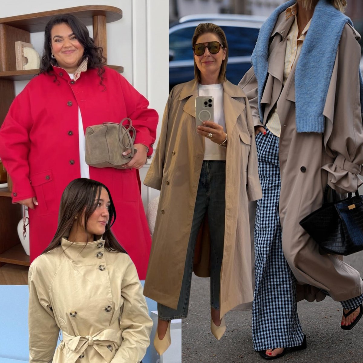 A trench coat is the ultimate shortcut to looking polished. I've found ...