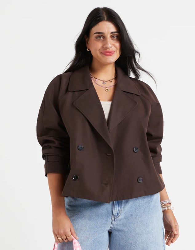 A trench coat is the ultimate shortcut to looking polished. I've found ...
