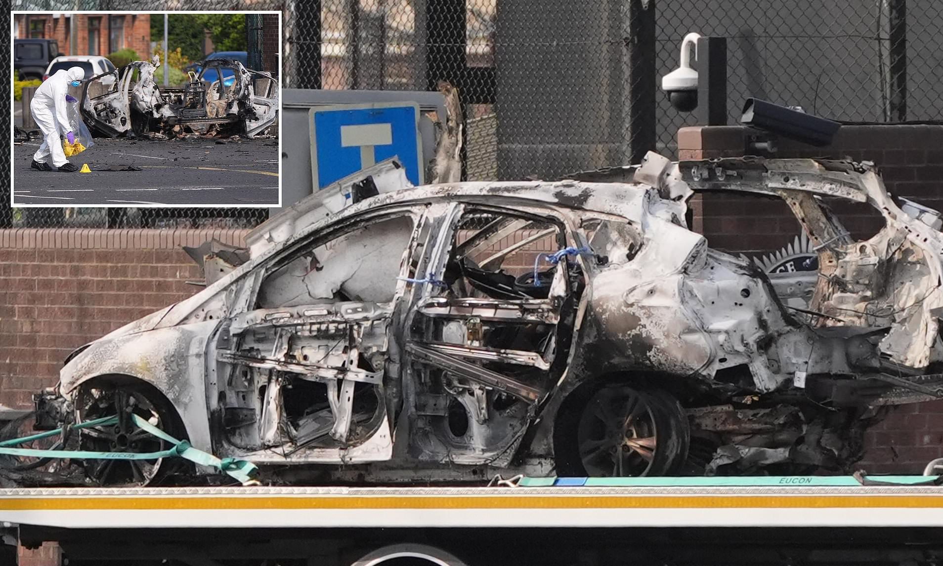 Man, 66, charged with attempted murder after car bomb explosion outside ...