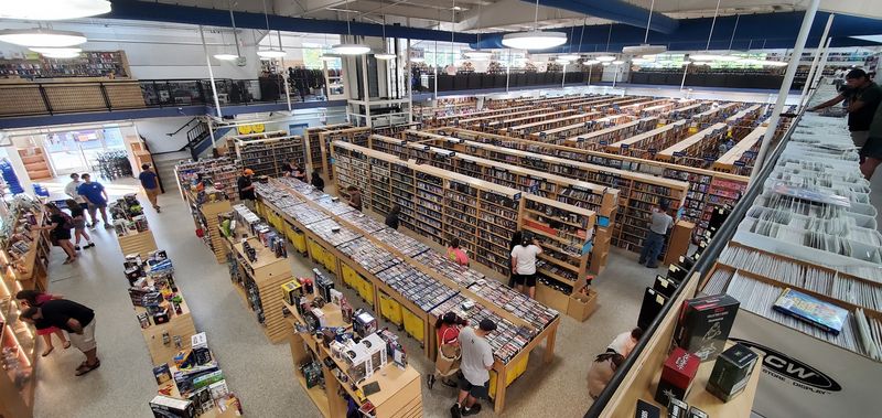A giant used bookstore in Tennessee with endless shelves and a ...