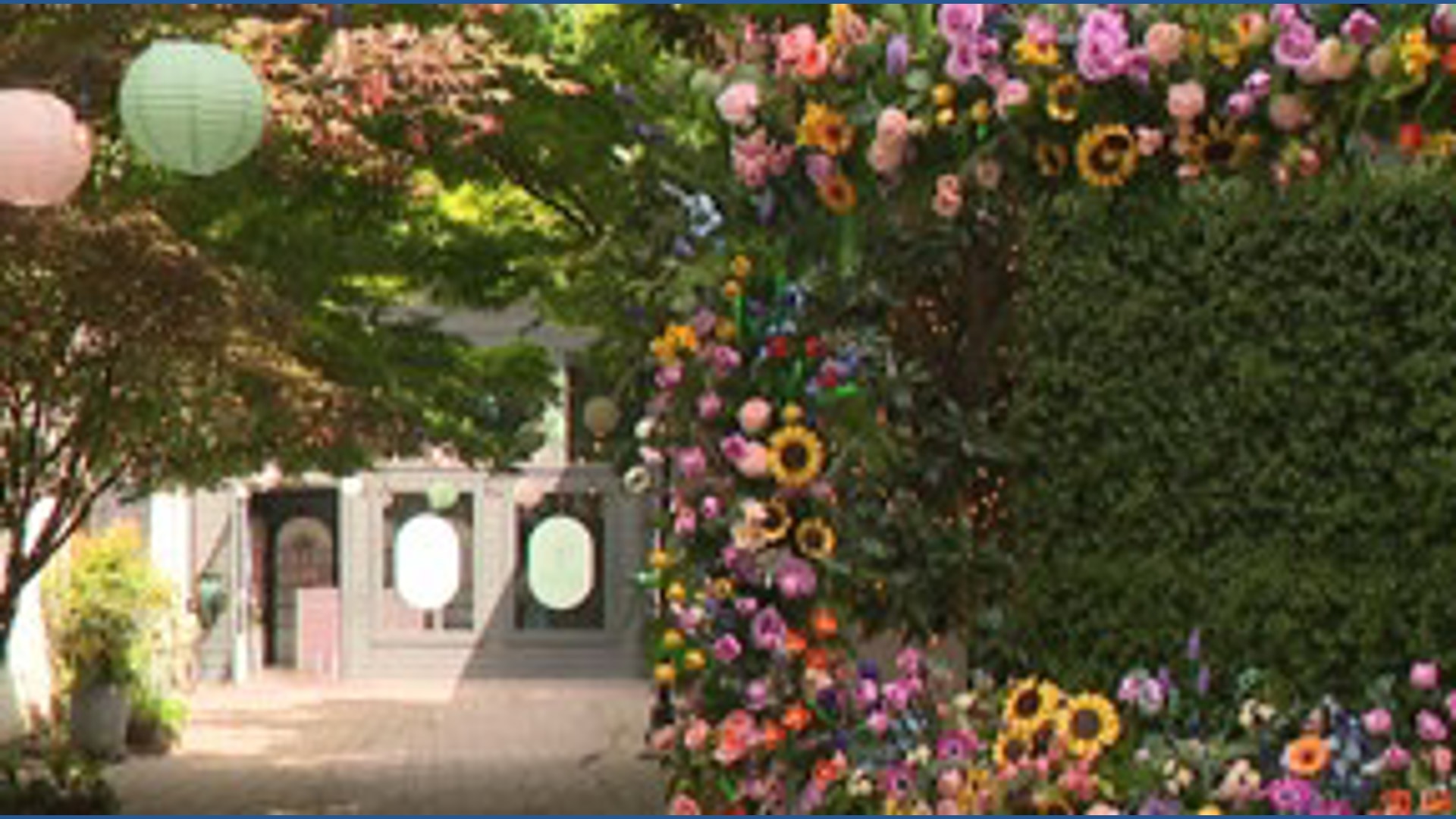 LEGO botanicals garden oasis pops up in Portland for Mother's Day