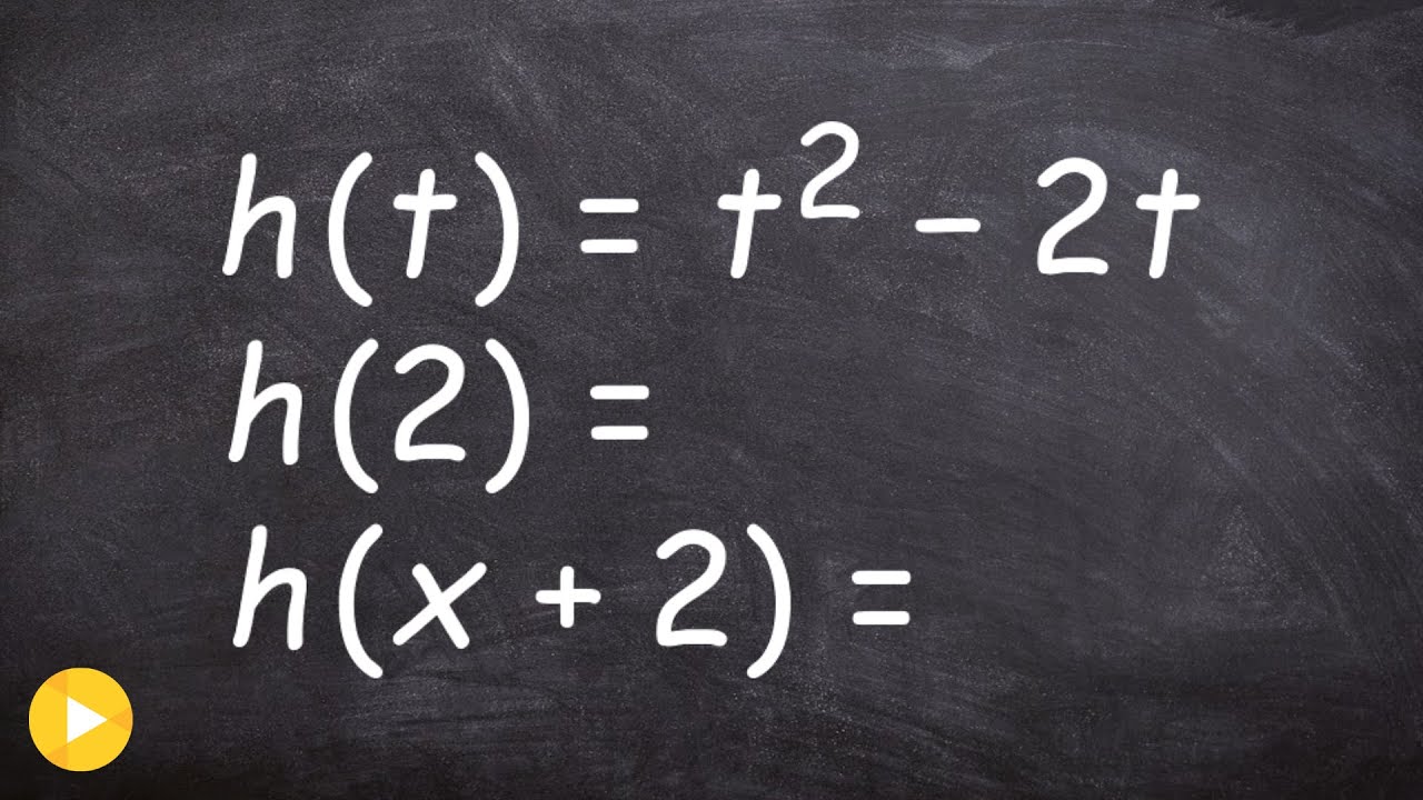 Learn how to evaluate a quadratic function for two given values