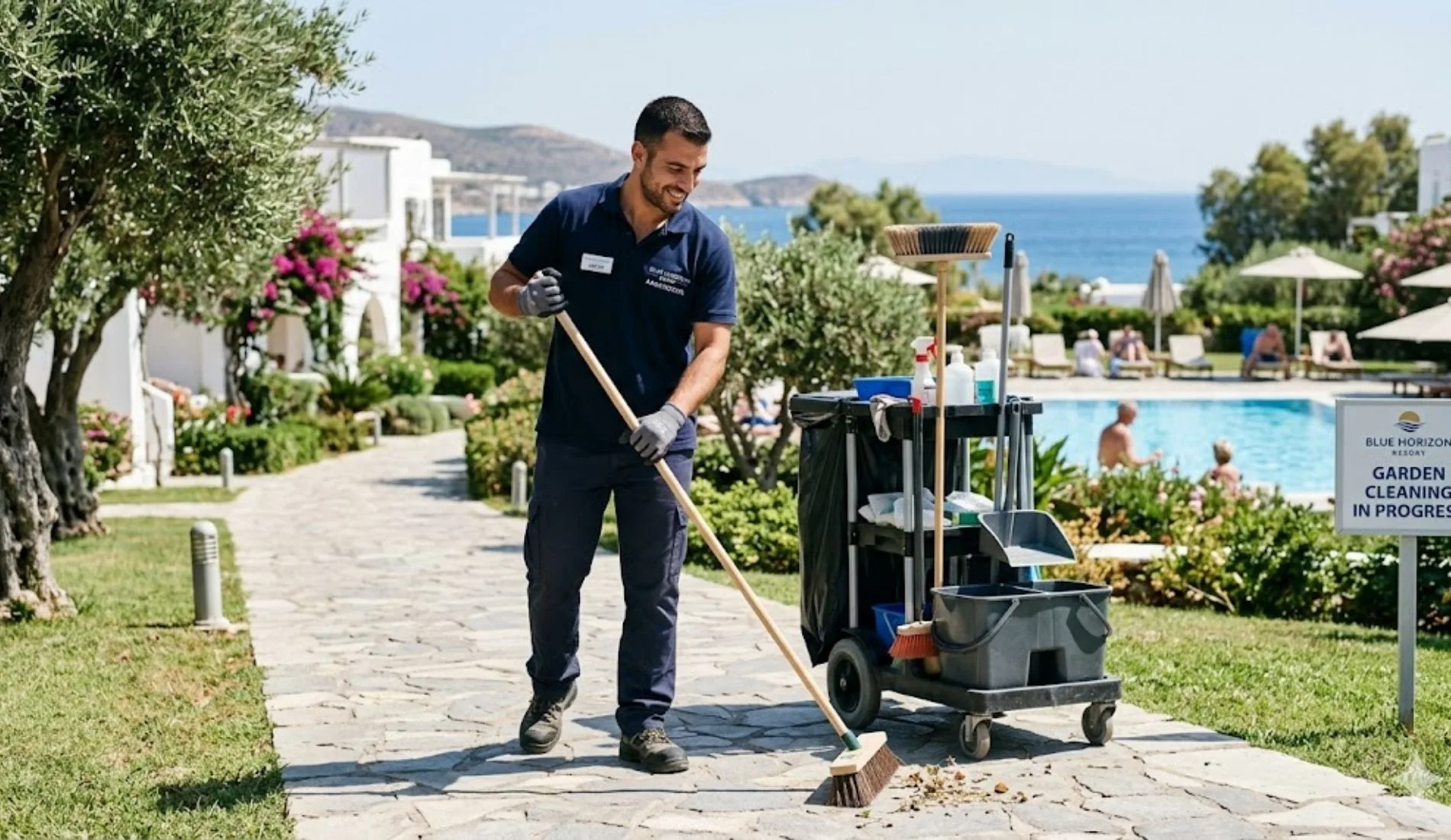 Εργάτης καθαριότητας ζητείται για ξενοδοχειακή μονάδα (Σεζόν)