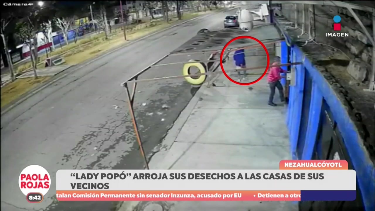 "Lady Popó" arroja sus desechos a las casa de sus vecinos | DPC con ...