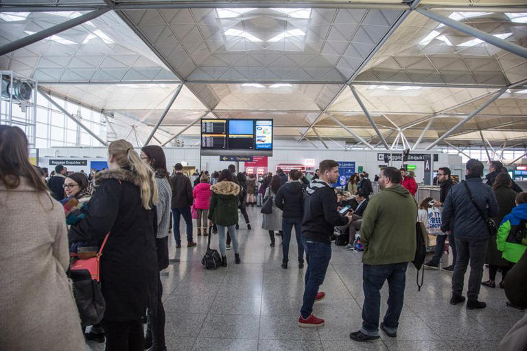 Manchester Airport chaos: 40+ flights cancelled as UK travel disruption ...