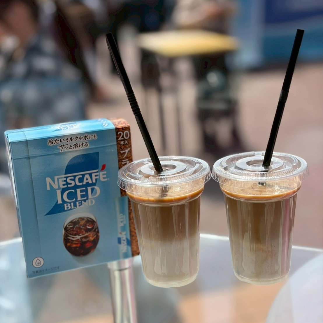 新宿に謎の「ネスカフェアパート」が出現、「かんたん映え」する2層ラテ作りを体験してきた