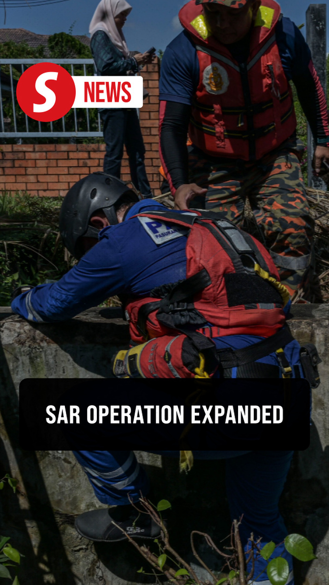 Nine-year-old girl missing after falling into drain in Cheras