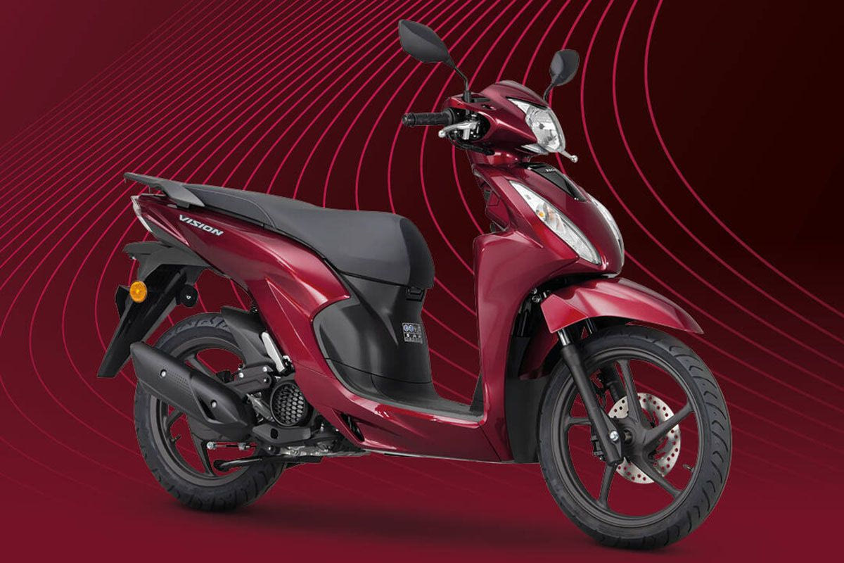 Η Honda ανανεώνει το Vision 110 με νέα χρώματα για το 2026