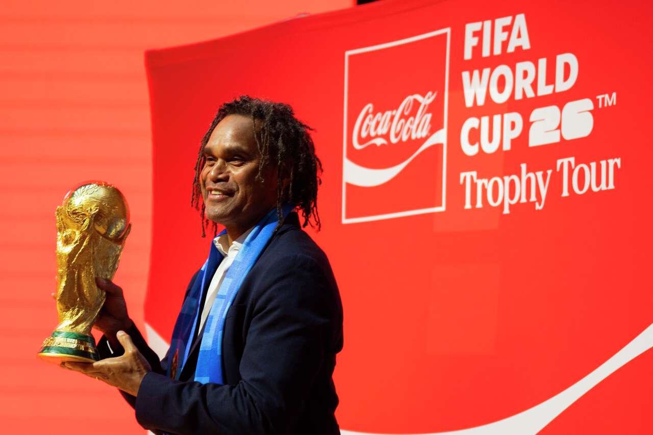 The FIFA World Cup trophy has arrived in Houston. Here's how to see it.
