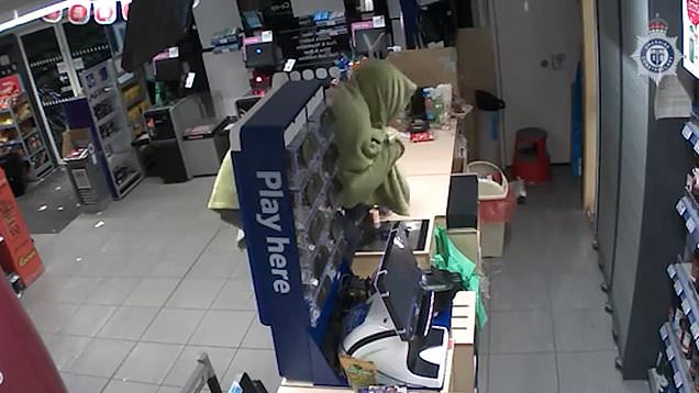 Burglar with world's worst disguise breaks into Co-op to steal booze