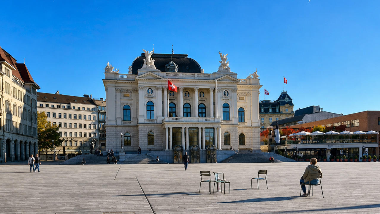 Zurich city center walk through Switzerland’s elegant streets