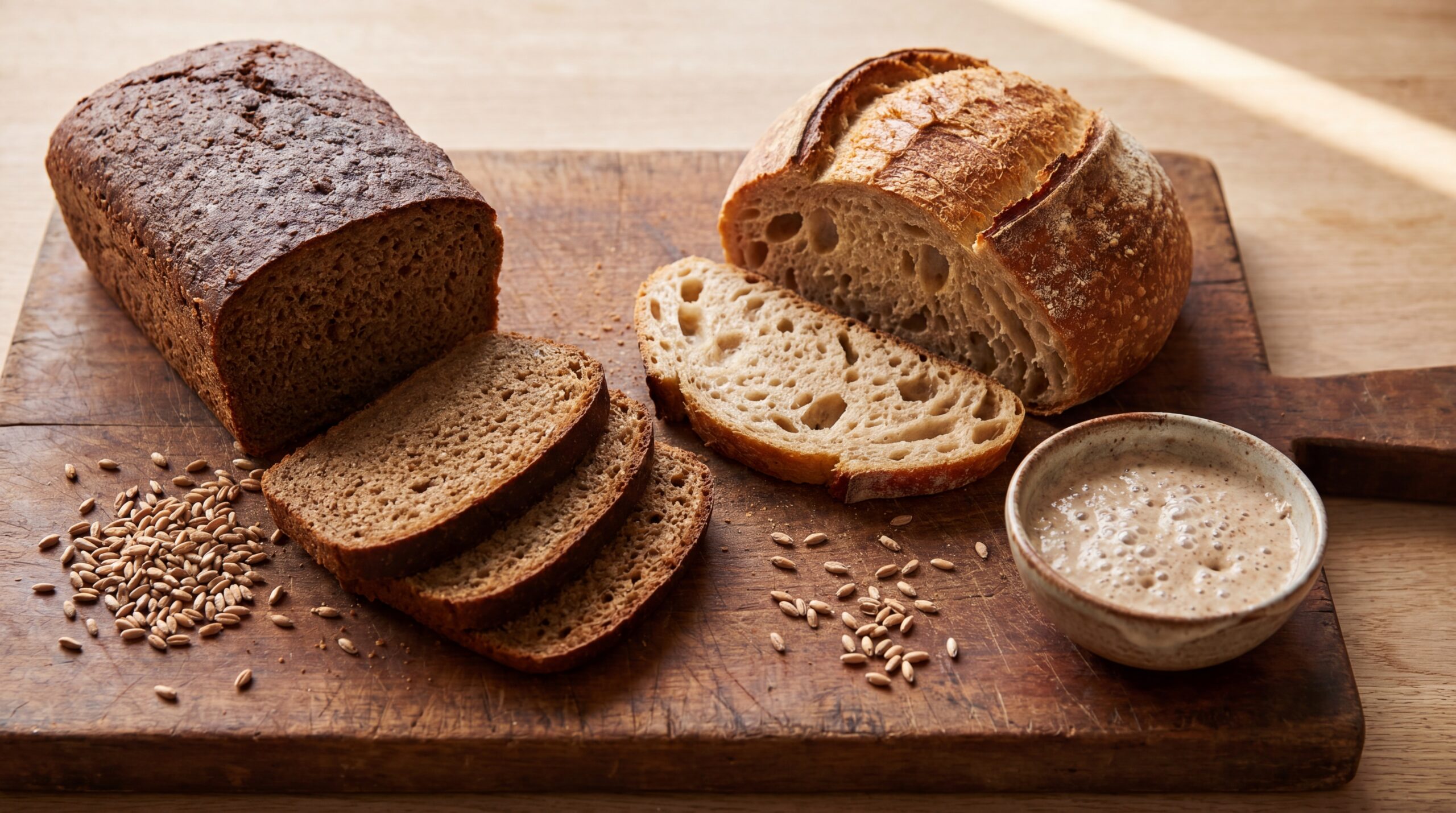 Rye versus sourdough: Which bread is best for your health?