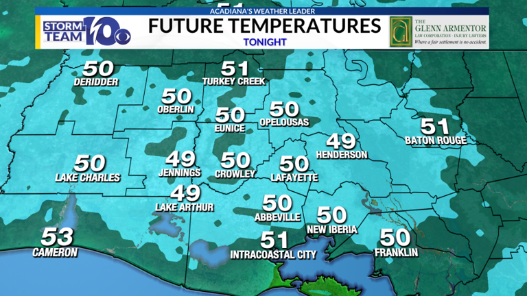 Cooler and drier air makes for a beautiful weekend