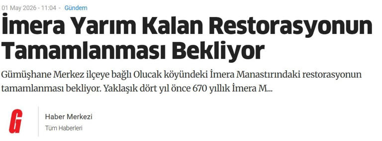 Άγιος Ιωάννης Ίμερας: Από το μοναστήρι των Ποντίων στην εγκατάλειψη και ...