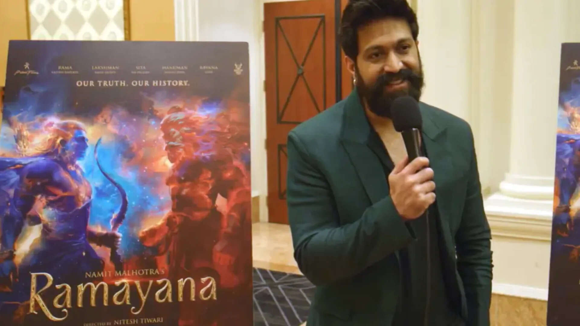 Yash calls 'Ramayana' a 'story about humanity'; admits playing Ravana ...