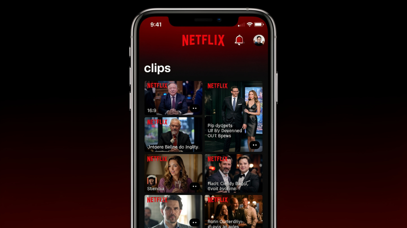 Netflix introduces clips on mobile app with short vertical videos of ...