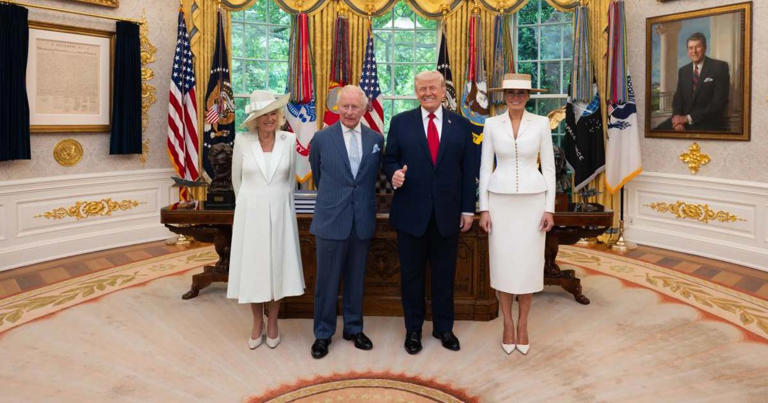 Trump says Queen Camilla reacted 'wow' to revamped Oval Office during visit