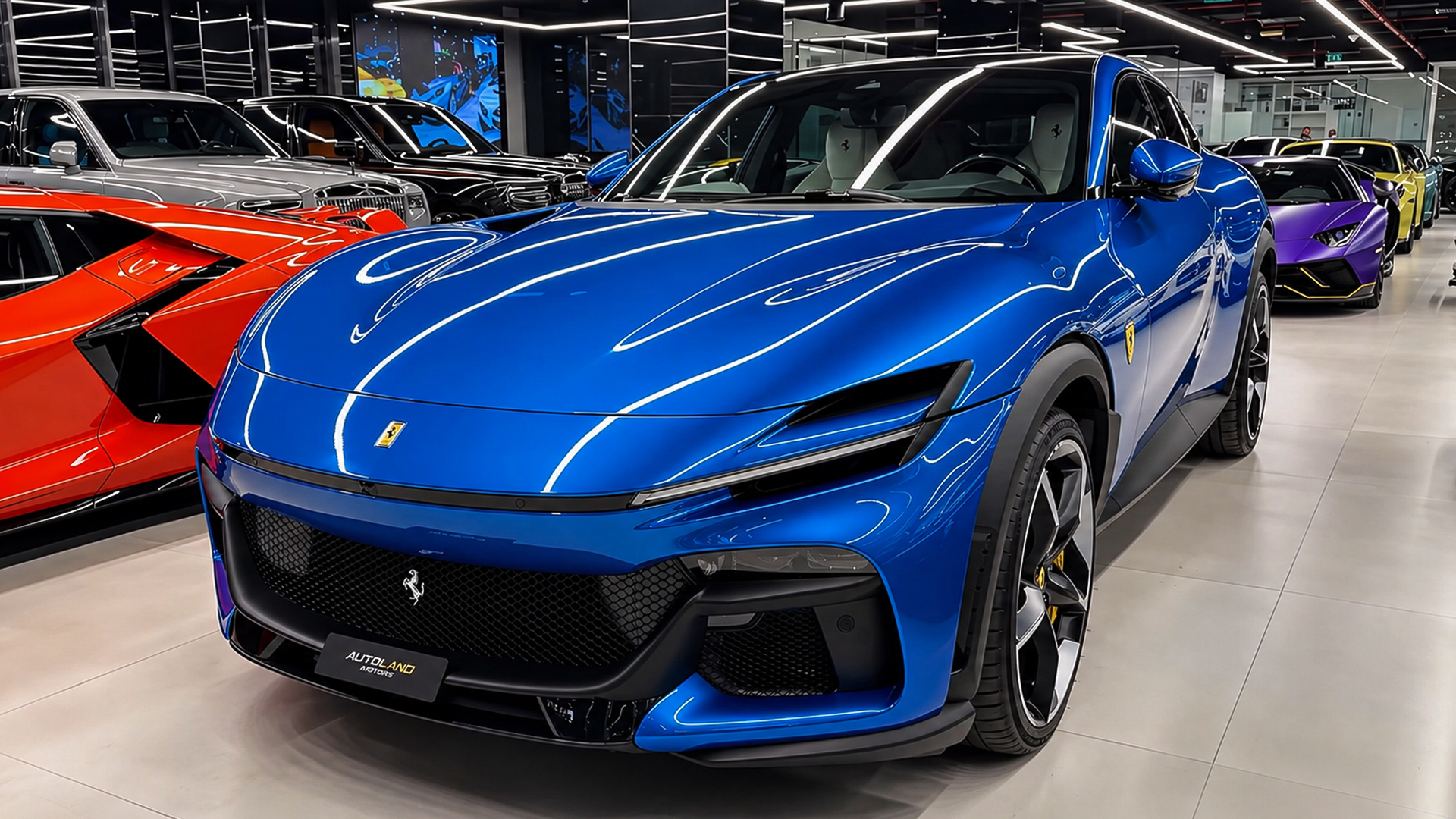 Ferrari Purosangue $400,000 showcases elegant SUV design