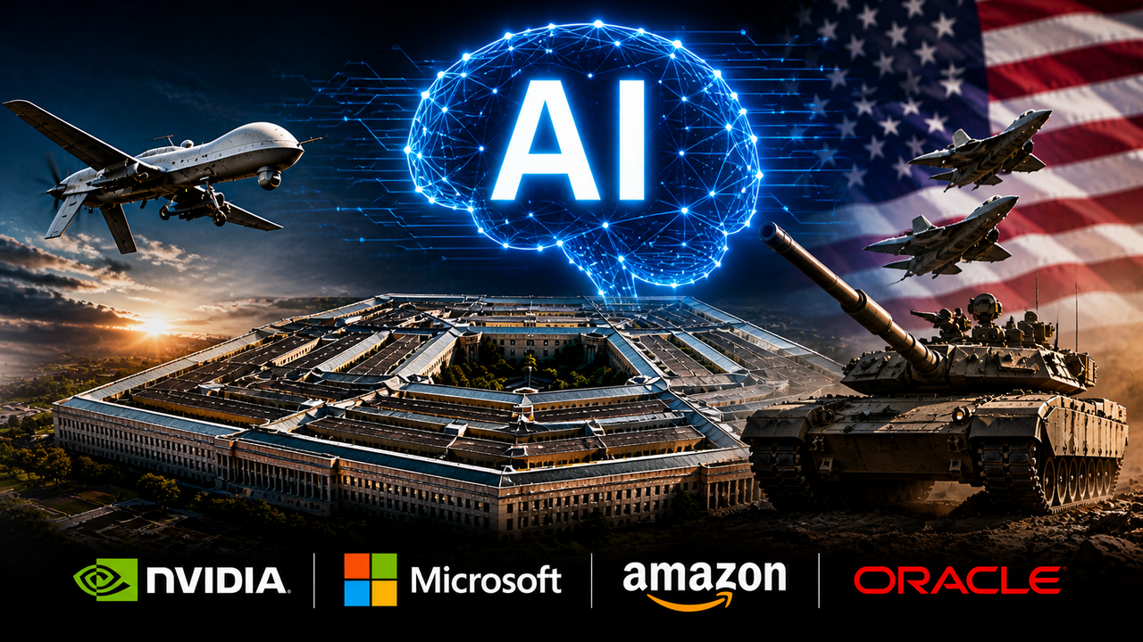 After Google, Pentagon Adds Nvidia, Microsoft And Amazon To Use Their ...