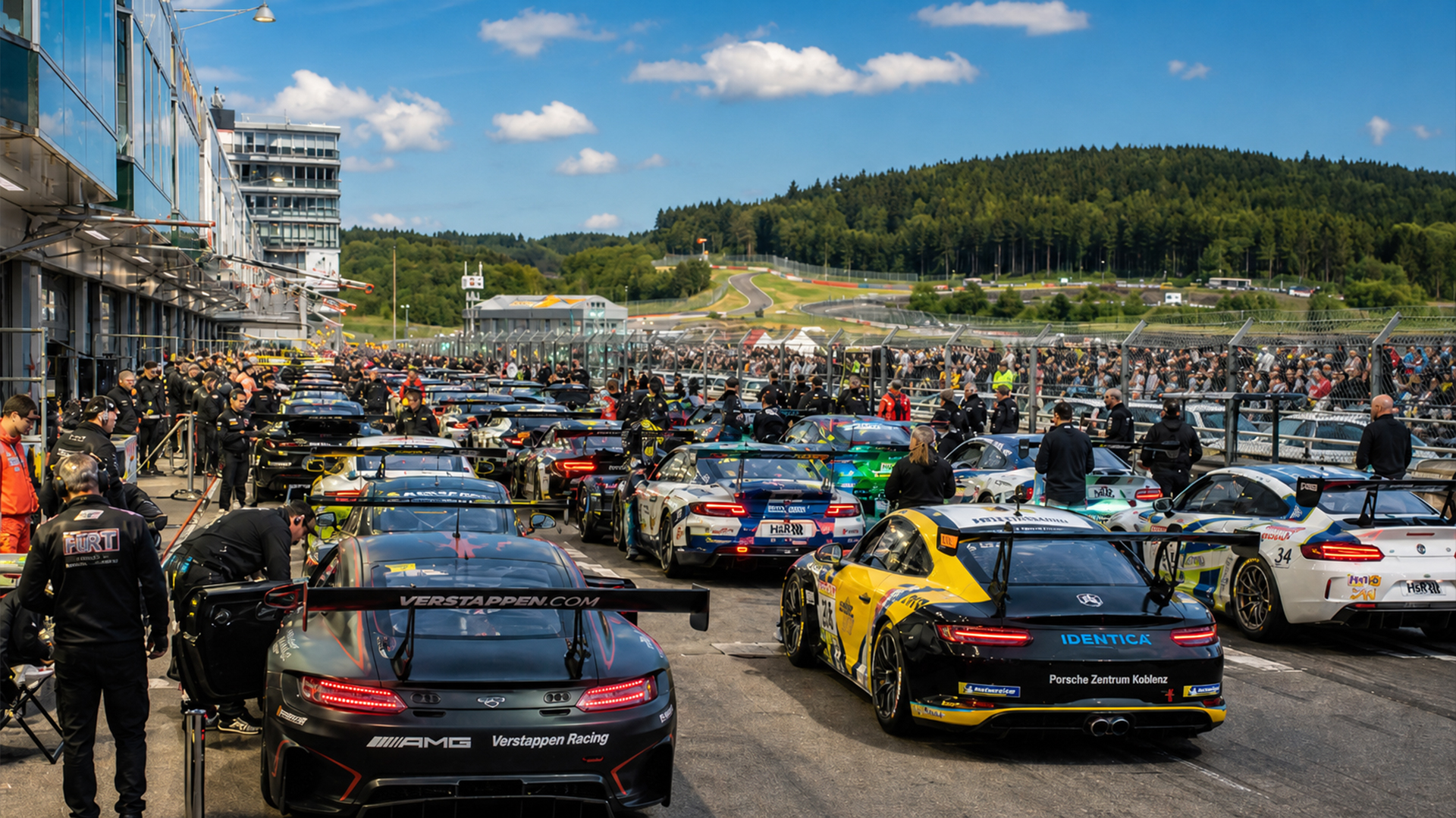 Nurburgring 24 Hours Boasts Largest Entry List in a Decade With 161 ...